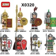 Castle Knights Armee Custom Lego Mini Figur 8 Soldaten Held Spielzeug ...