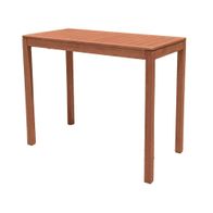 Bartisch NIKLAS Eukalyptus Natur 100x60x120 Bistrotisch Stehtisch ...