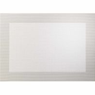 ASA Selection Table Top Tischset mit gewebtem Rand weiss perlmuttfarben ...