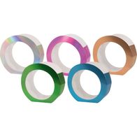 Laternenrohling Einzelfarben metallic, Ø 19 cm - Farbe: irisierend ...