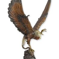 Bronzeskulptur Adler Replikat Retro Design Dekoration kaufen bei Hood.de