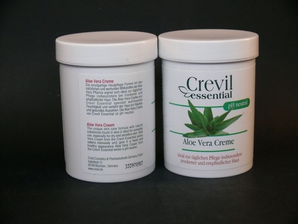 Original Crevil essential Aloe Vera Creme PH neutral für beanspruchter ...