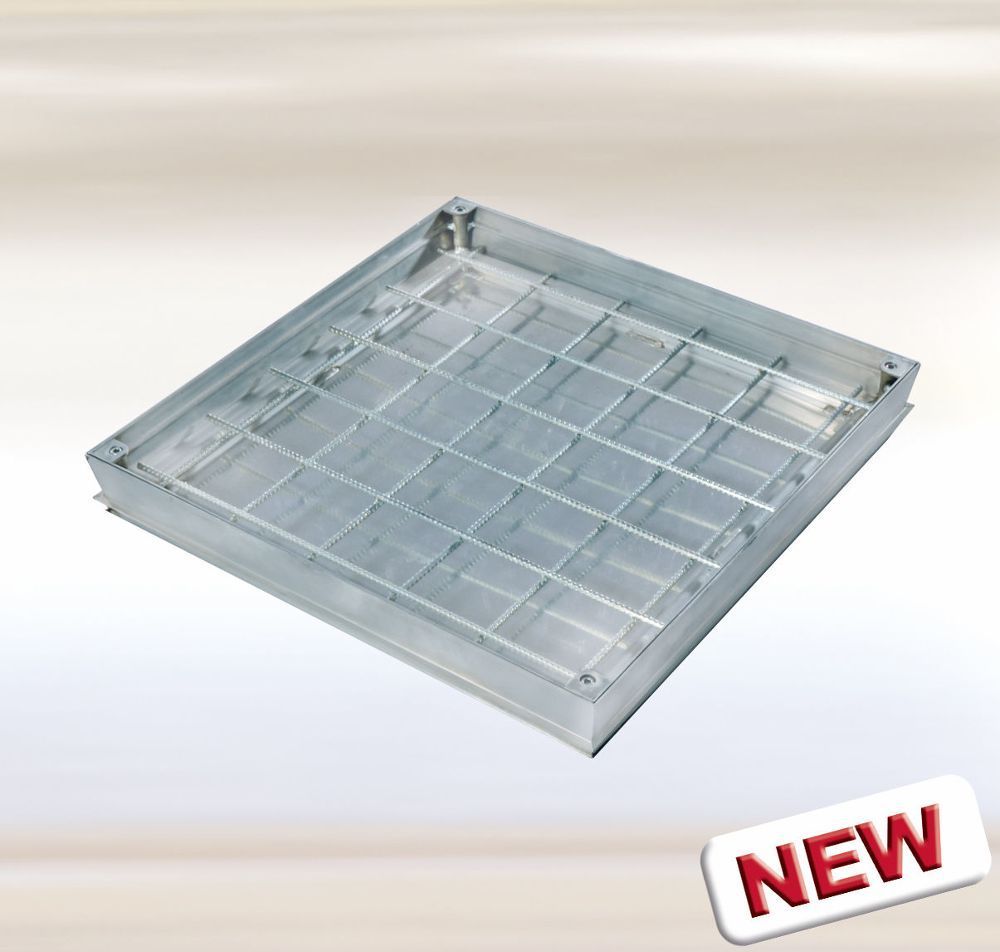 Schachtabdeckung Schachtdeckel ALU AUßEN 42 x 42 CM kaufen bei Hood.de