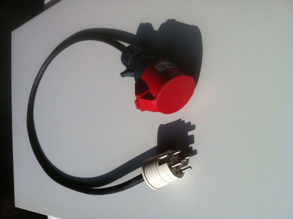 Adapter 16A Perilex Stecker / 16A CEE Kupplung Adapter Leitung mit ...