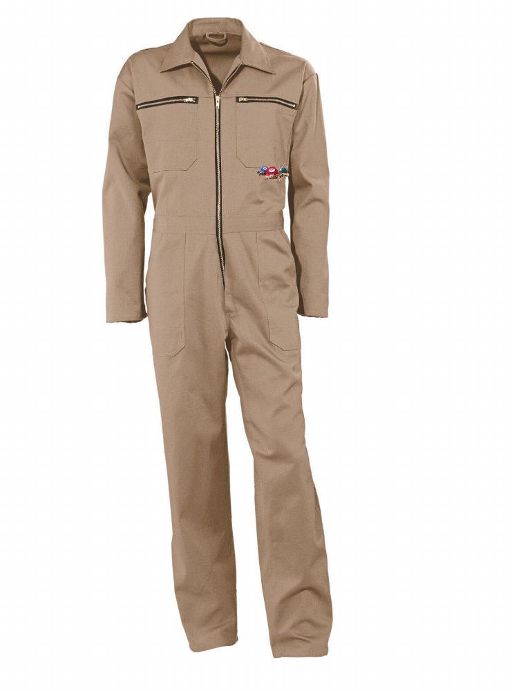 Arbeitsoverall beige khaki Kombi Overall Arbeitskombi Arbeitsanzug ...