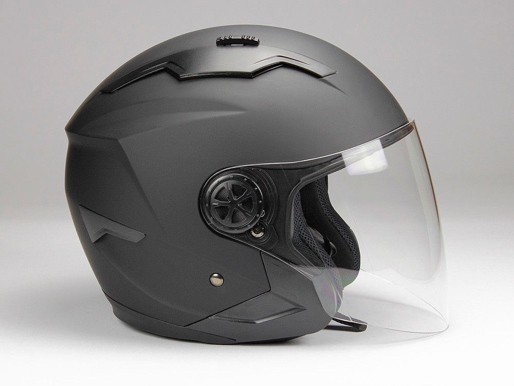 BNO Jethelm Langvisier Jet300 Motorradhelm Roller Helm Sonnenblende S M ...
