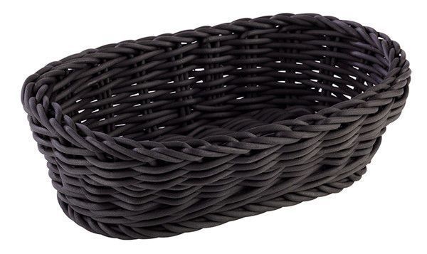 APS Brotkorb Brötchenkorb Systemkorb Buffetkorb 19 x 12 x 6 cm schwarz ...