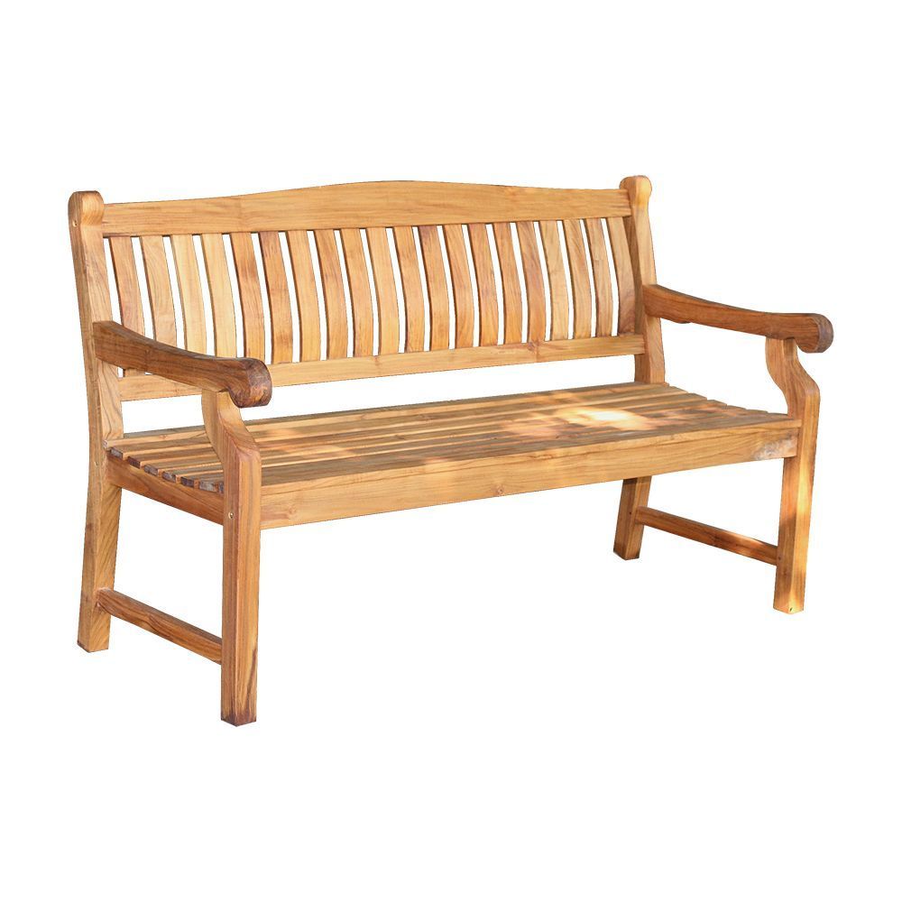 Teakholz Bank New Brighton Gartenbank Vollholz Teak Holzbank ...