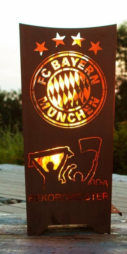 FC Bayern München Feuerkorb Rekordmeister FCB-002 FCB-Feuerstelle Fussball Fan kaufen bei Hood.de