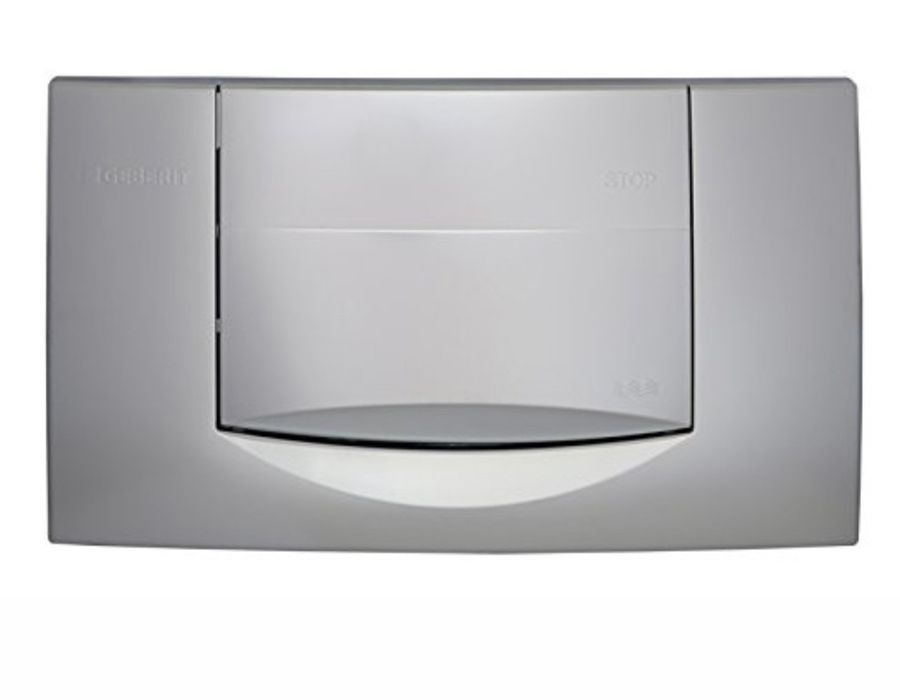 Geberit Drückerplatte Betätigungsplatte 200F weiss oder seidenglanz ...