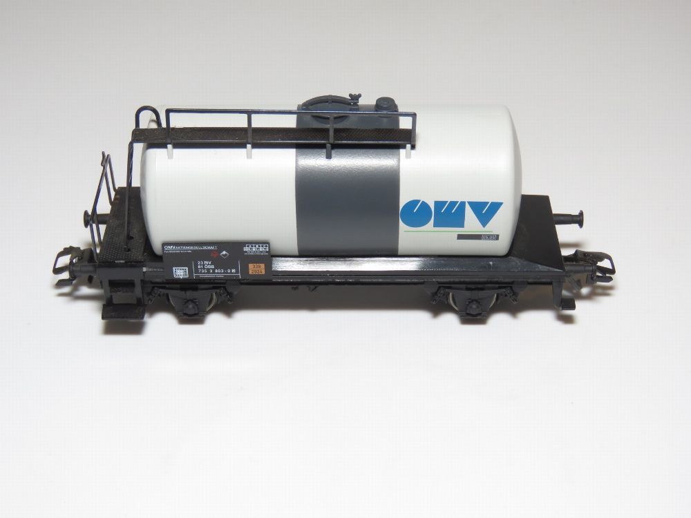Märklin 4450 - Kesselwagen 735 3 803 - 0 ÖBB - OMV - HO - 1:87 - Nr. 33 ...
