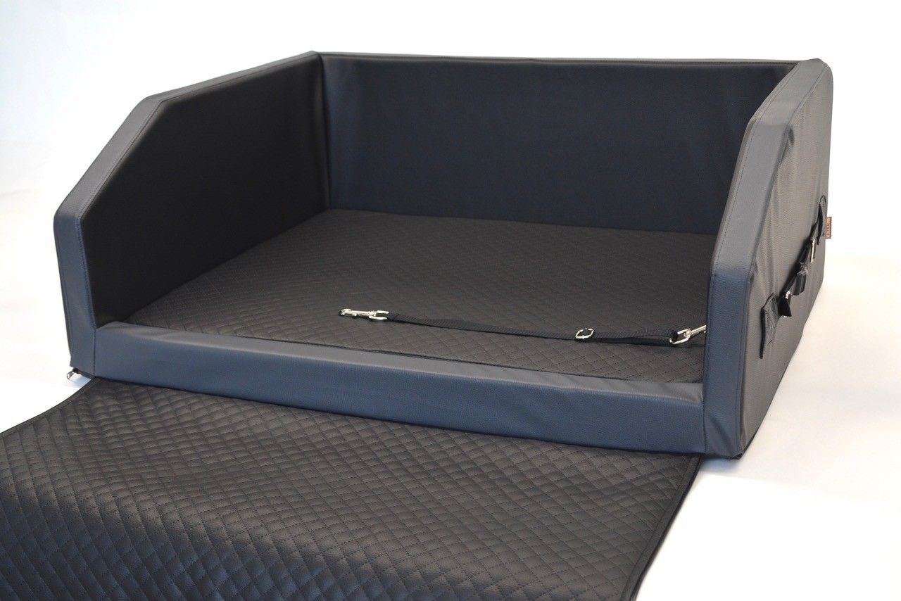 Autohundebett Hundebett fürs Kofferraum Kunstleder Autoschondecke ...
