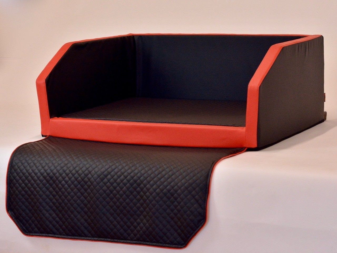 Autohundebett Hundebett fürs Kofferraum Kunstleder Autoschondecke ...