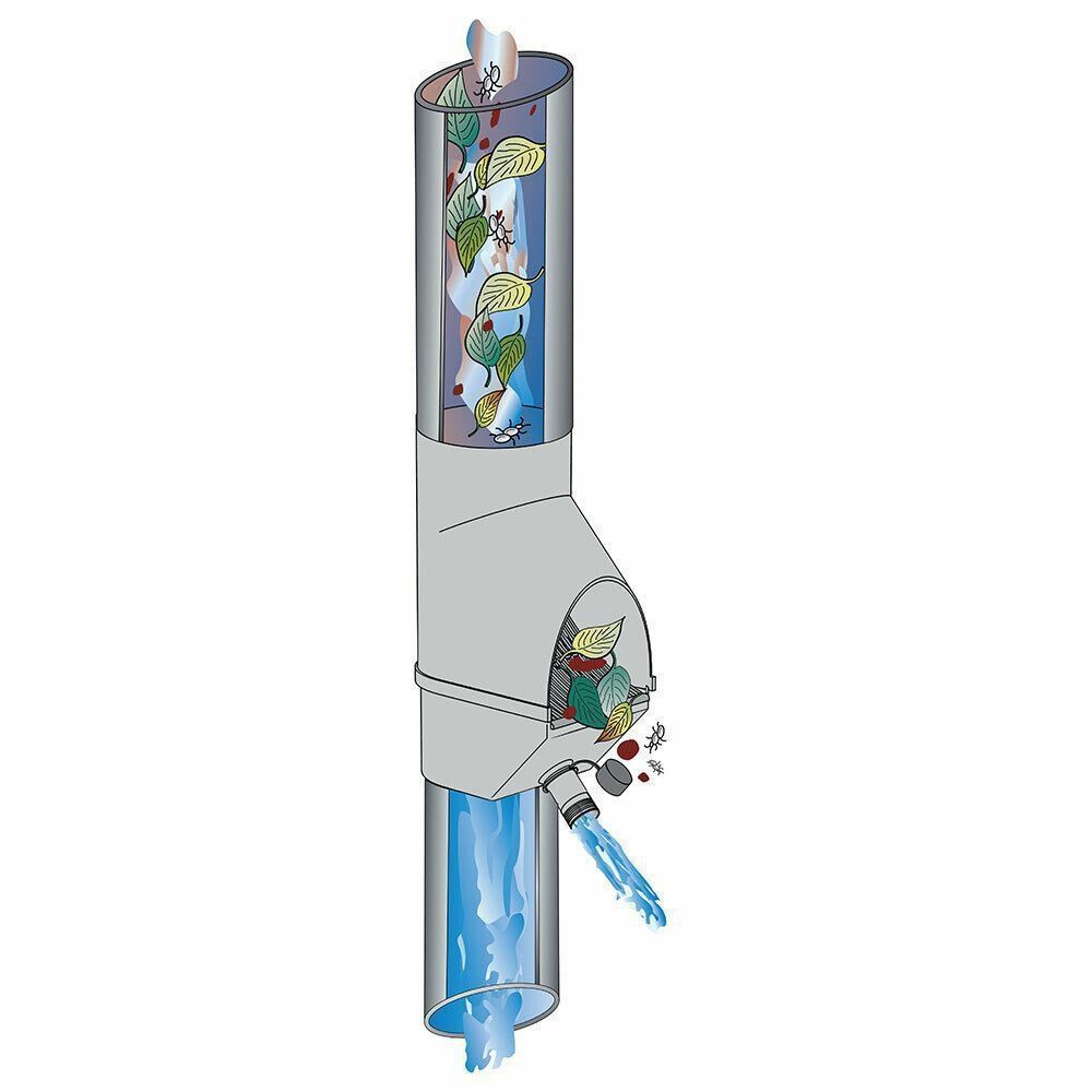 Laubabscheider mit Füllfunktion grau kaufen bei Hood.de