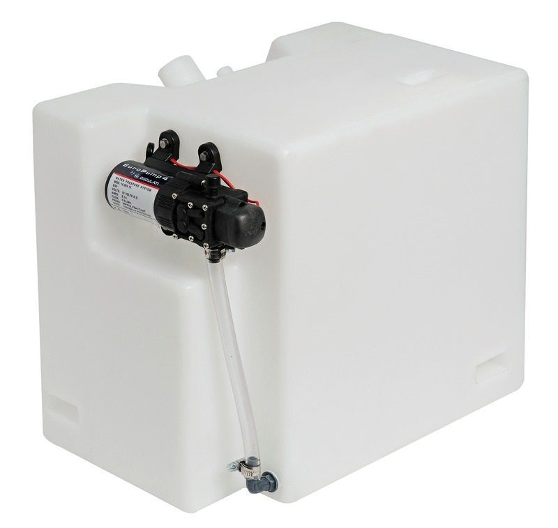 Frischwasser Tank 32 Liter mit Autoklav Automatik Druckwasserpumpe ...