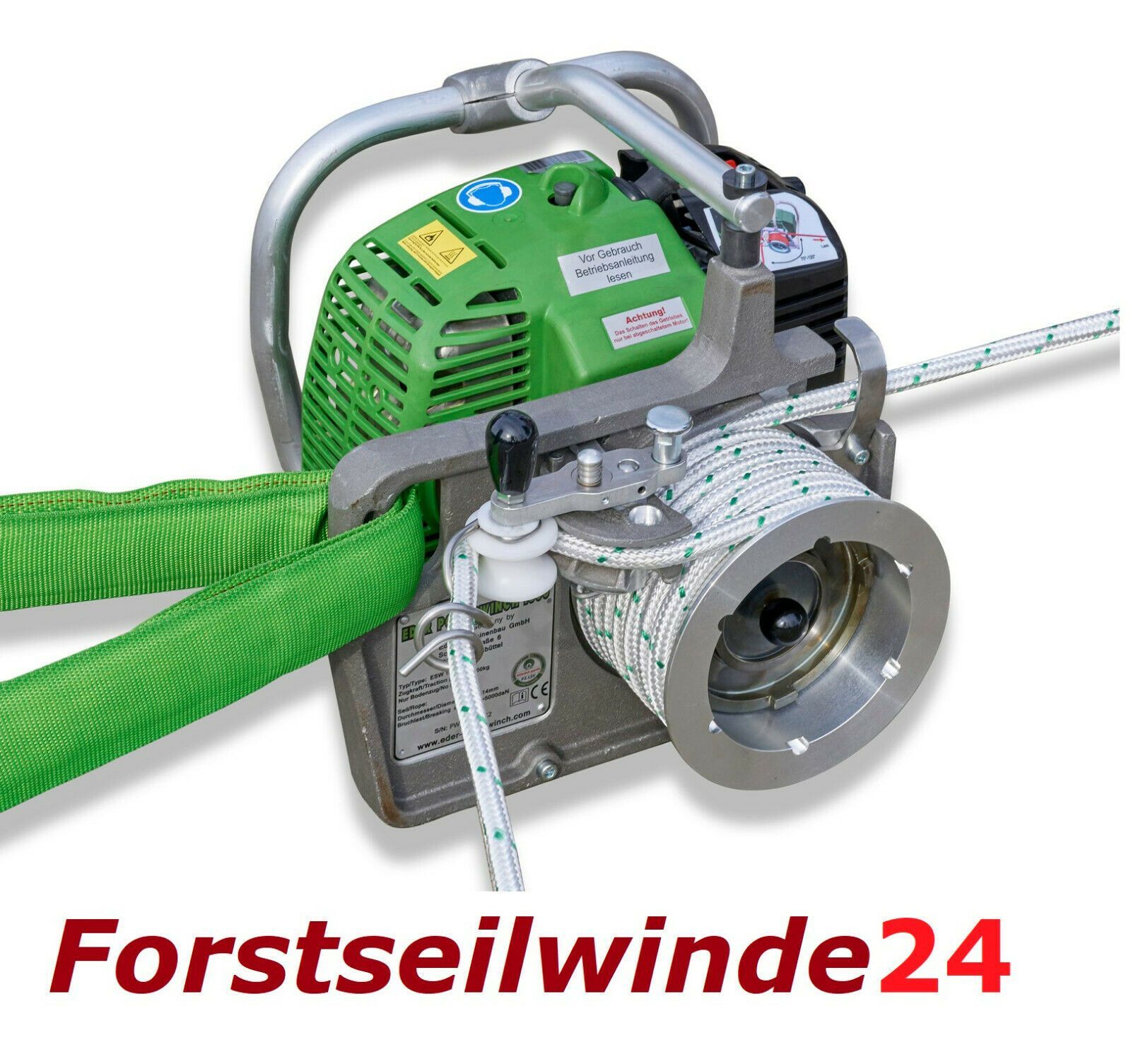 EDER Spillwinde Powerwinch Nordforest ESW 1800, Forstseilwinde ...