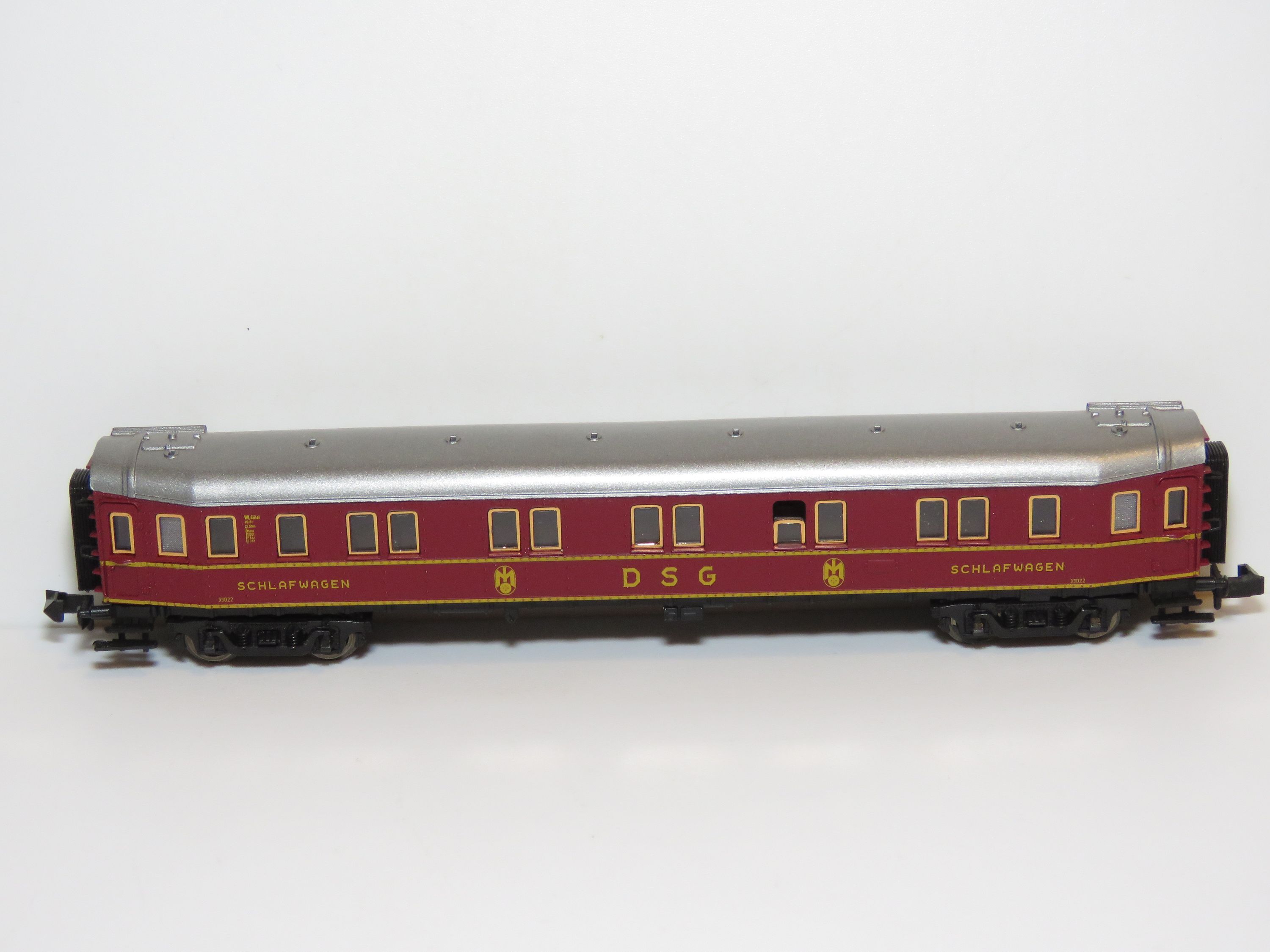Roco 24218 - Schlafwagen - Hechtwagen - WL 45 61 21 50m - 33022 - Spur ...