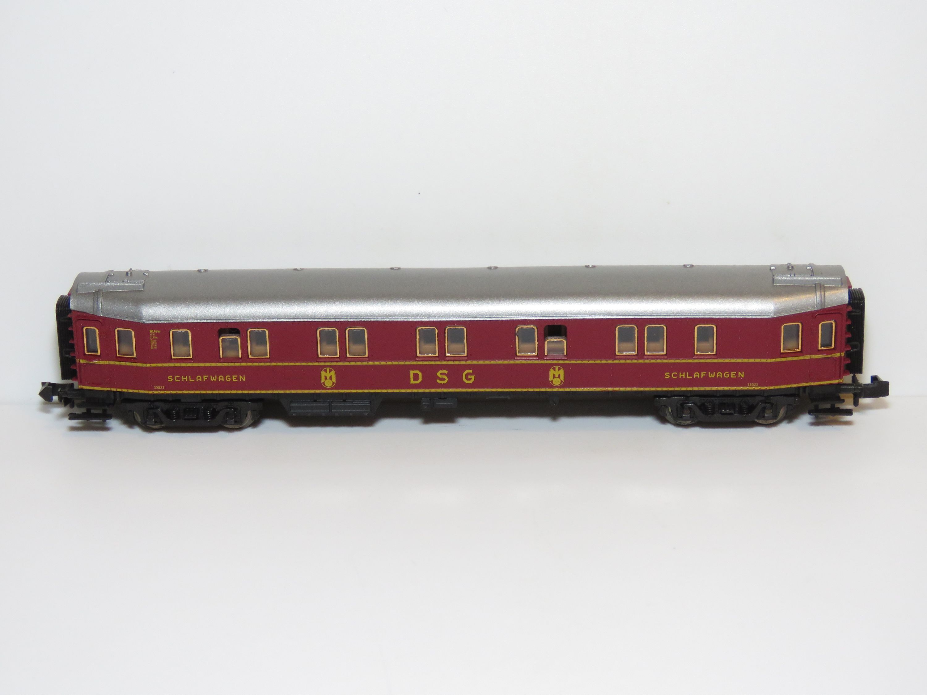 Roco 24218 - Schlafwagen - Hechtwagen - WL 45 61 21 50m - 33022 - Spur ...