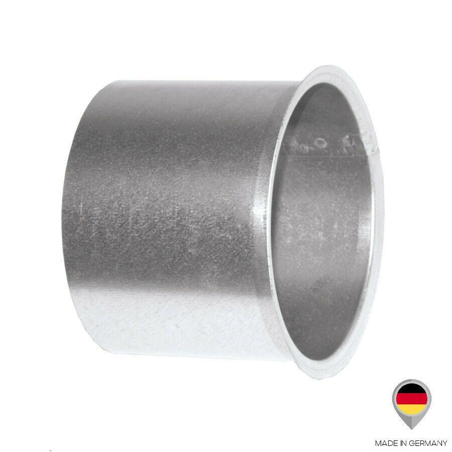 Stutzen Einsteckstutzen mit Bördel für Schläuche und Rohre Absaugung ...