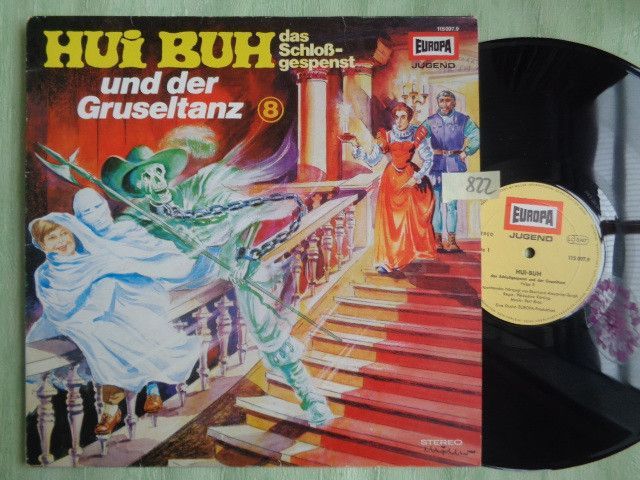 LP Europa Hui Buh das Schloßgespenst Hans Clarin Eberhard Alexander ...