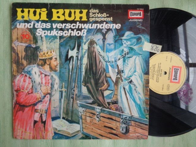 LP Europa Hui Buh das Schloßgespenst Hans Clarin Eberhard Alexander ...