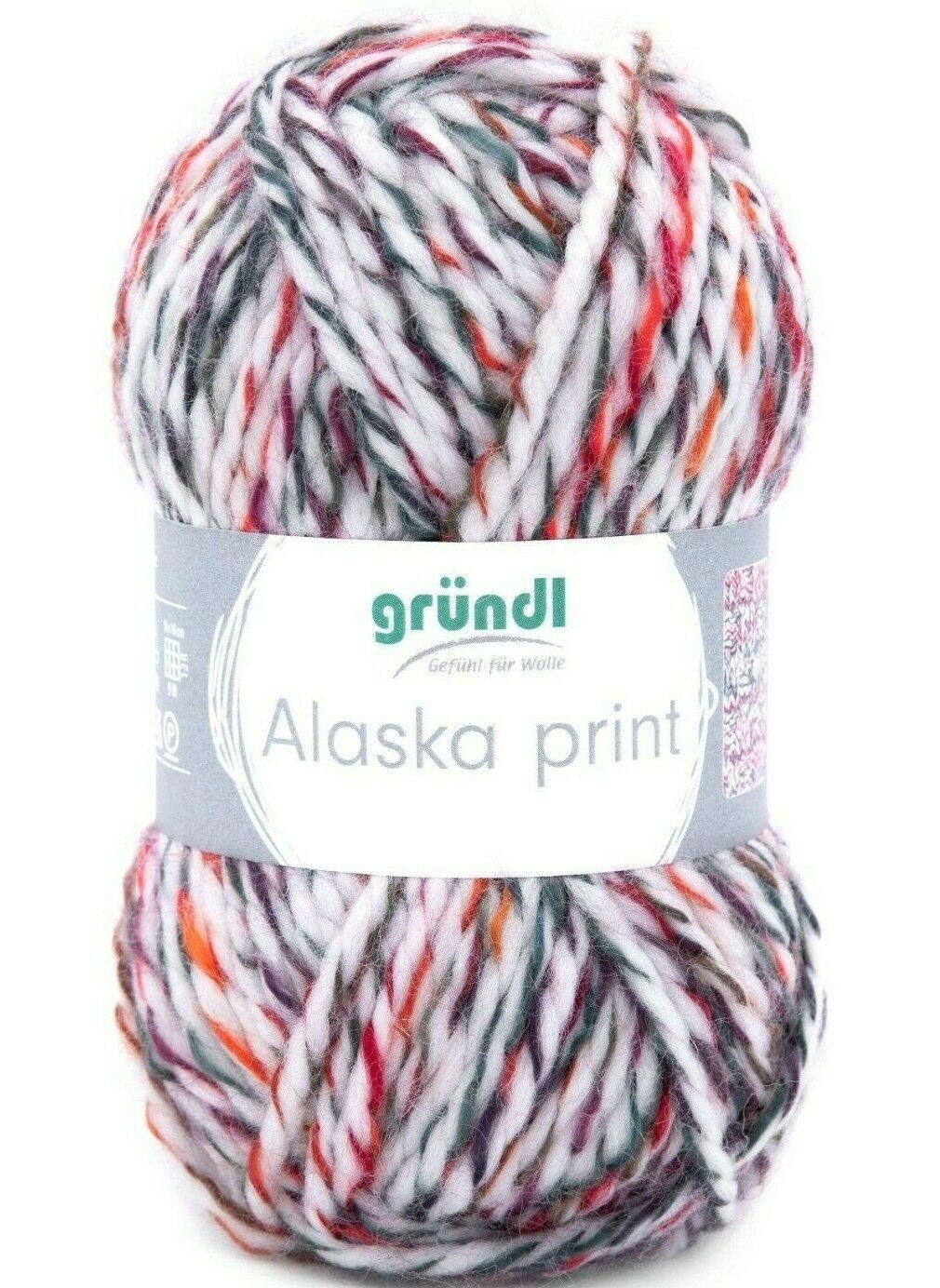 Alaska Print, Gründl, Chunky Garn, 100g , Winterwolle kaufen bei Hood.de