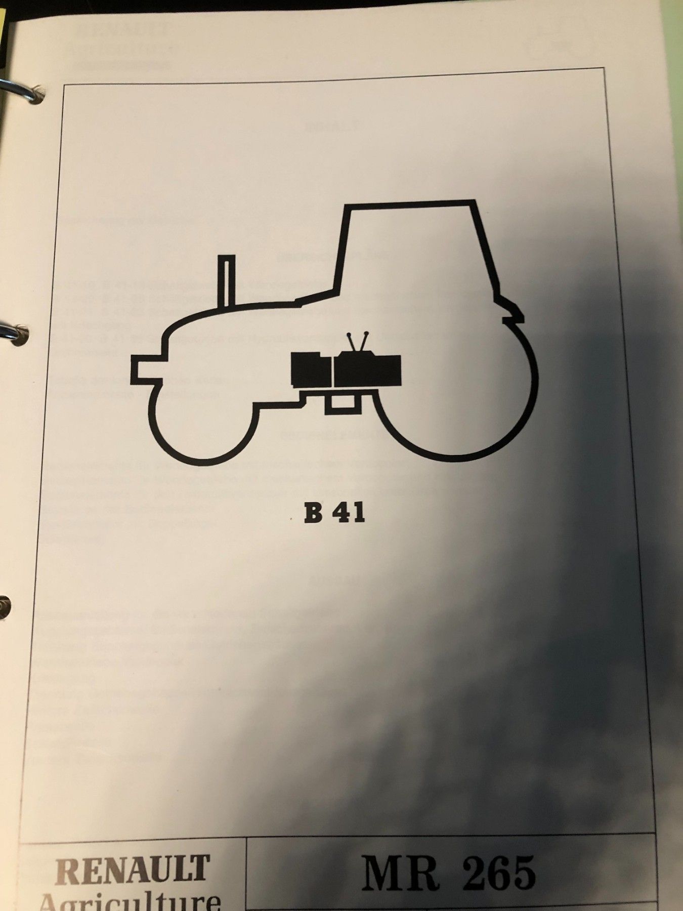 Werkstatthandbuch Renault Traktoren Ceres 70X, 75, 75X, 85, 85X, 95, 95X (MR 265) kaufen bei Hood.de