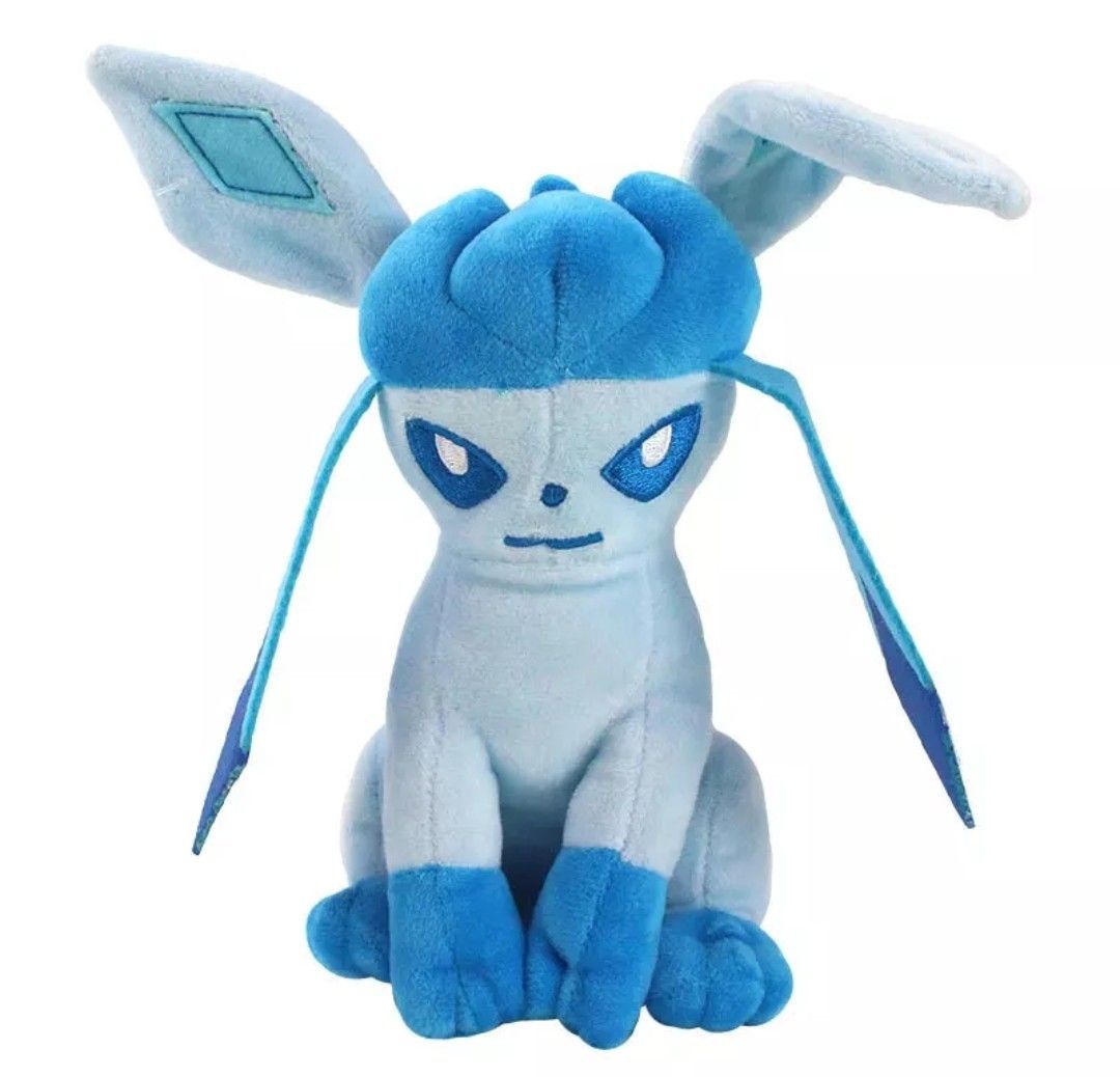 Pokemon Glaziola Glaceon - Plüsch Figur Stofftier Kuscheltier - Plush ...