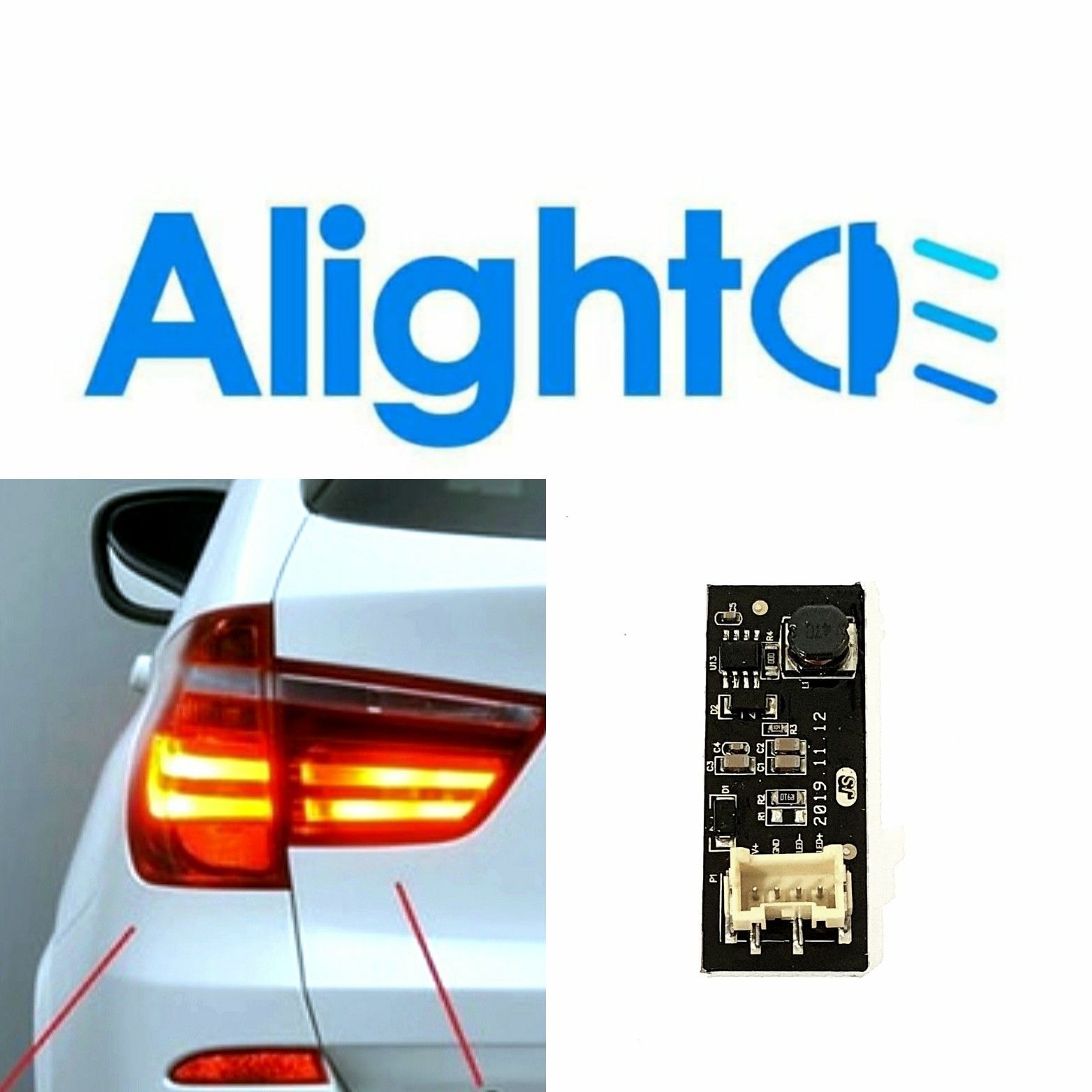 Platine B003809.2 LED Rückleuchte Streifen Standlicht BMW X3 F25 kaufen ...