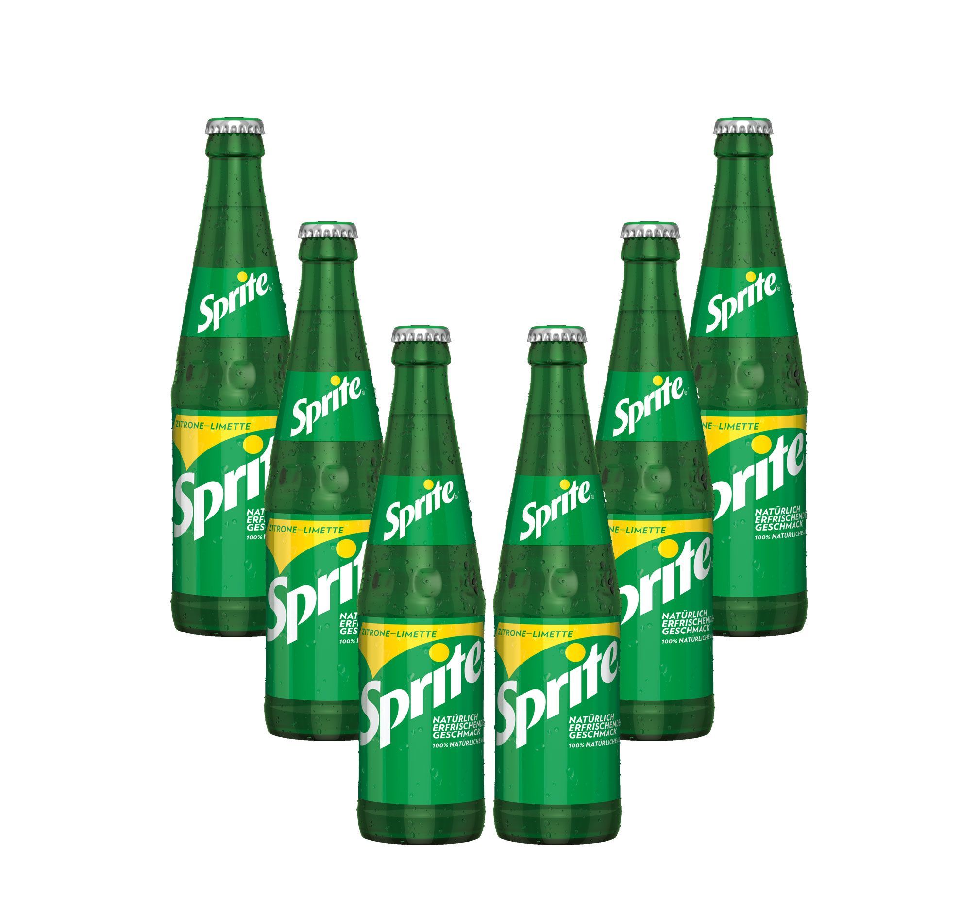 Sprite 6er Set Sprite 6x 0,33L inkl. Pfand Mehrweg Glas kaufen bei Hood.de