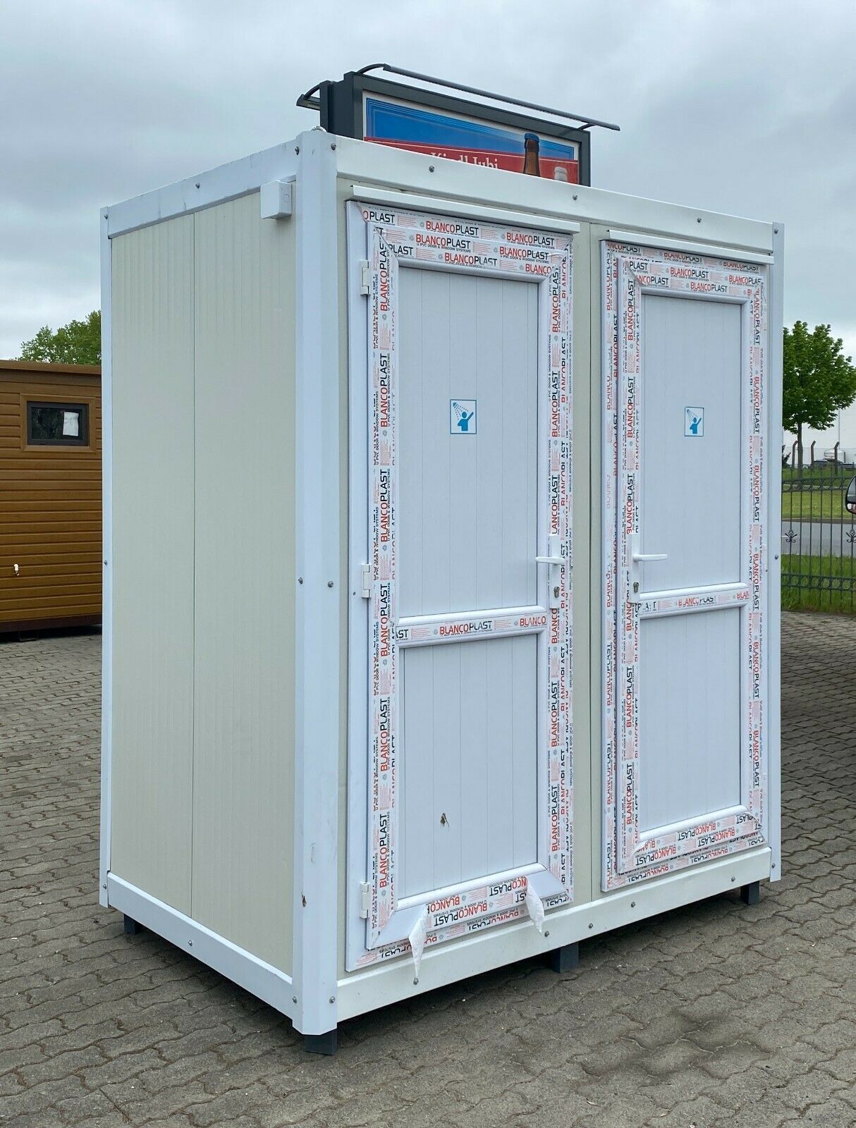 NEU WC Duschcontainer Sanitärcontainer WC Container, Toilettencontainer ...
