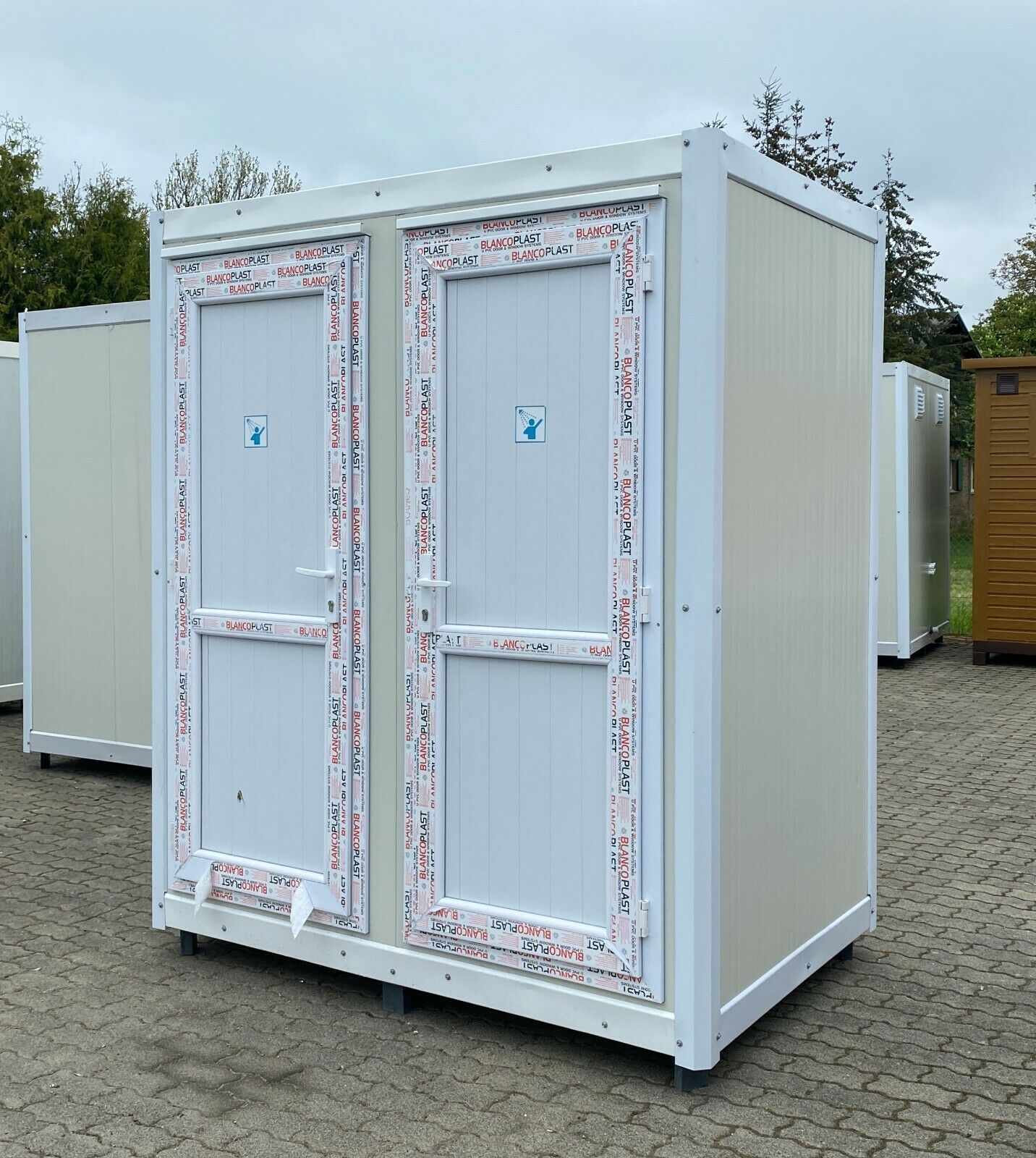 NEU WC Duschcontainer Sanitärcontainer WC Container, Toilettencontainer ...