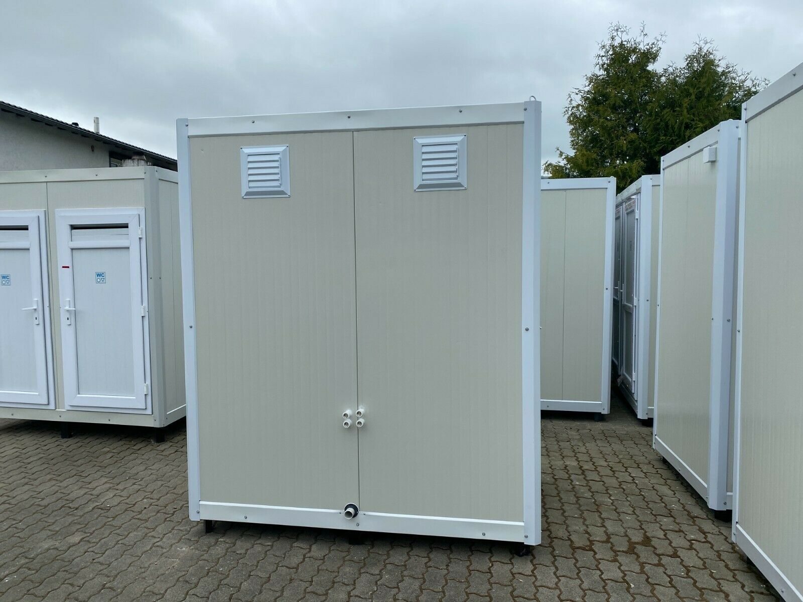 NEU WC Duschcontainer Sanitärcontainer WC Container, Toilettencontainer ...