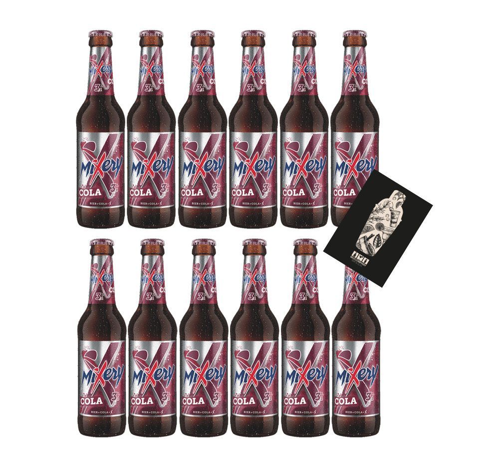 Mixery Cola 12er Set Mixery Bier plus Cola 12x0,33L (3,1% Vol) inkl ...
