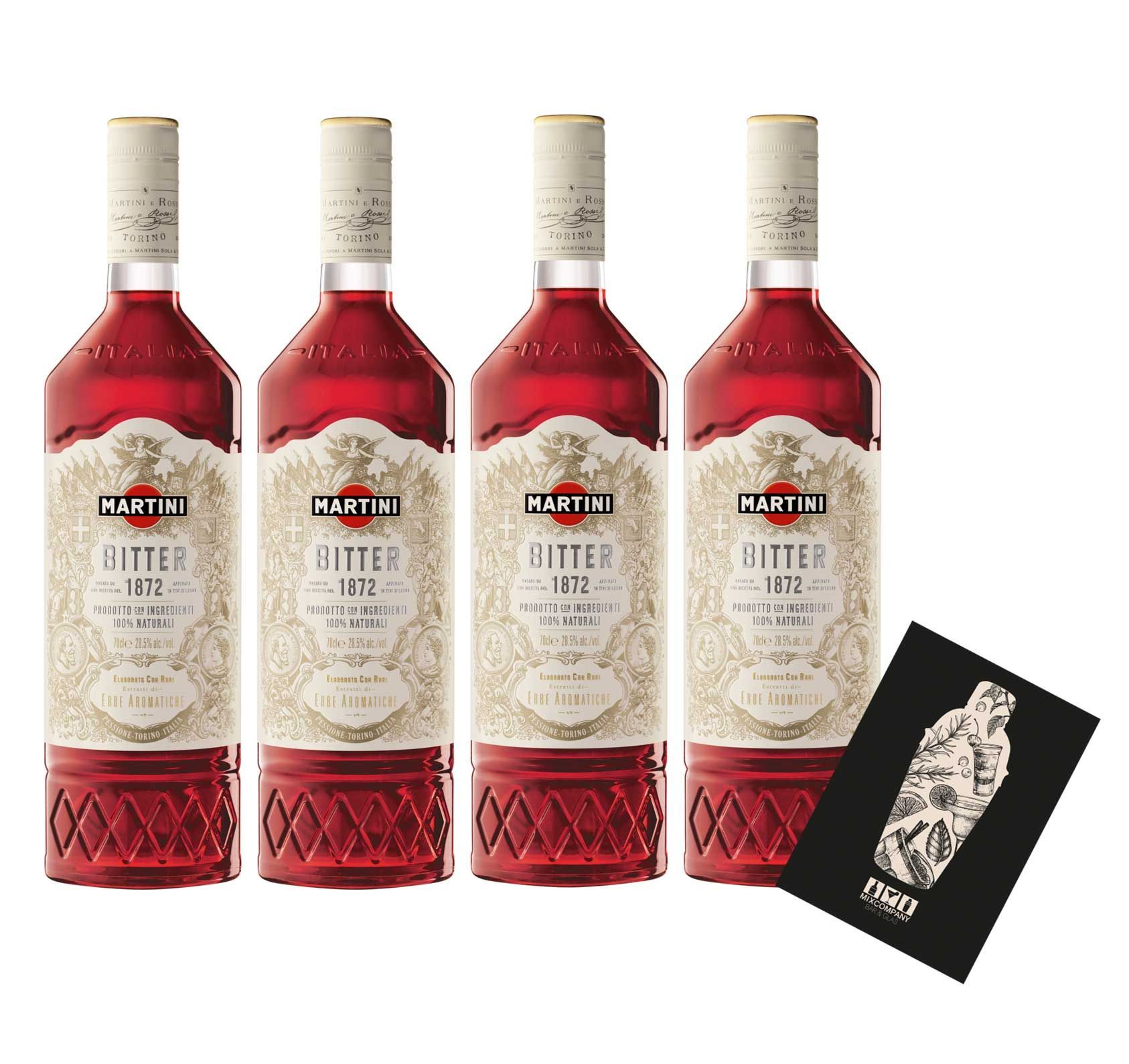 Martini 4er Set Bitter 4x 0,7L (28,5% Vol) Martini Riserva Speciale ...