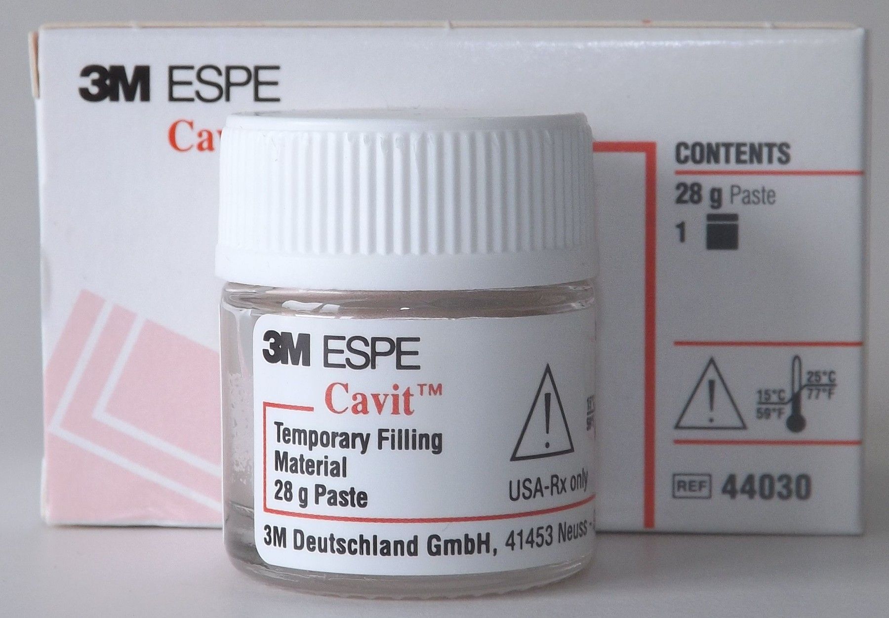 Cavit™ provisorische Zahnfüllung Notfall Zahnschmerzen Reiseapotheke 28g Tiegel kaufen bei Hood.de