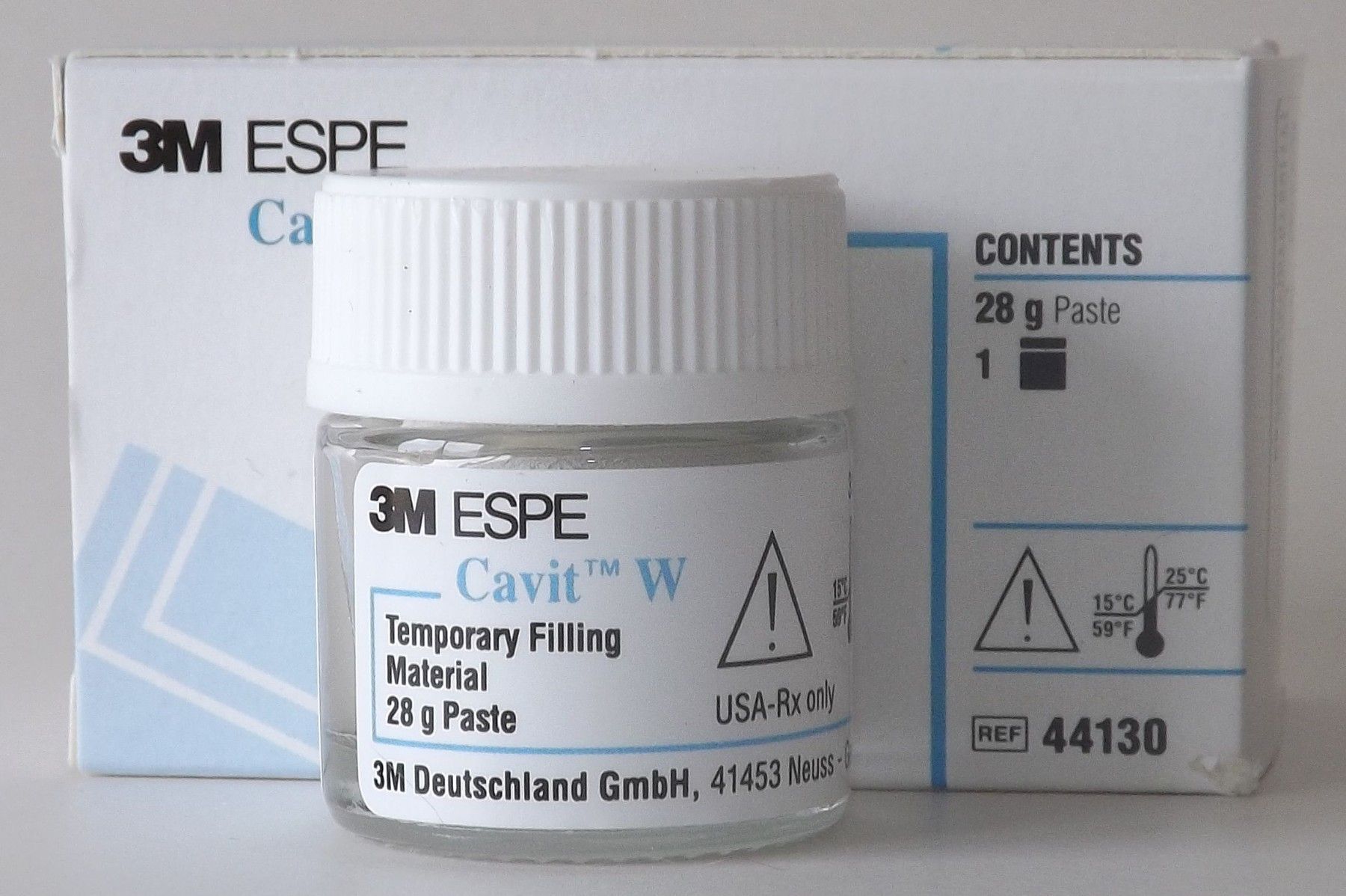 Cavit™ W provisorische Zahnfüllung Notfall Zahnschmerzen Reiseapotheke ...