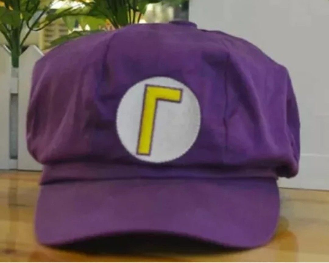 Super Mario Waluigi Cap Kappe Gamer Fan Merchandise Cosplay Mütze ...