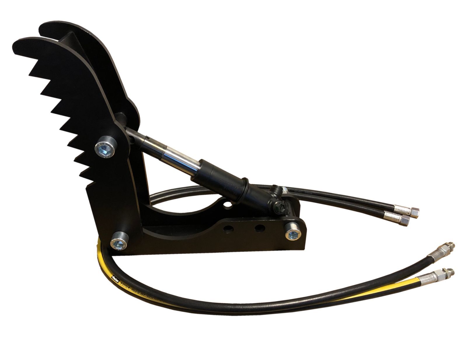 Baggerdaumen Baggerzange Holzgreifer Niederhalter hydraulisch Greifer ...