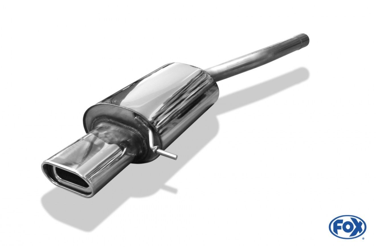 Fox Auspuff Sportauspuff Komplettanlage für VW Jetta V 1.4l 59/90/103 ...