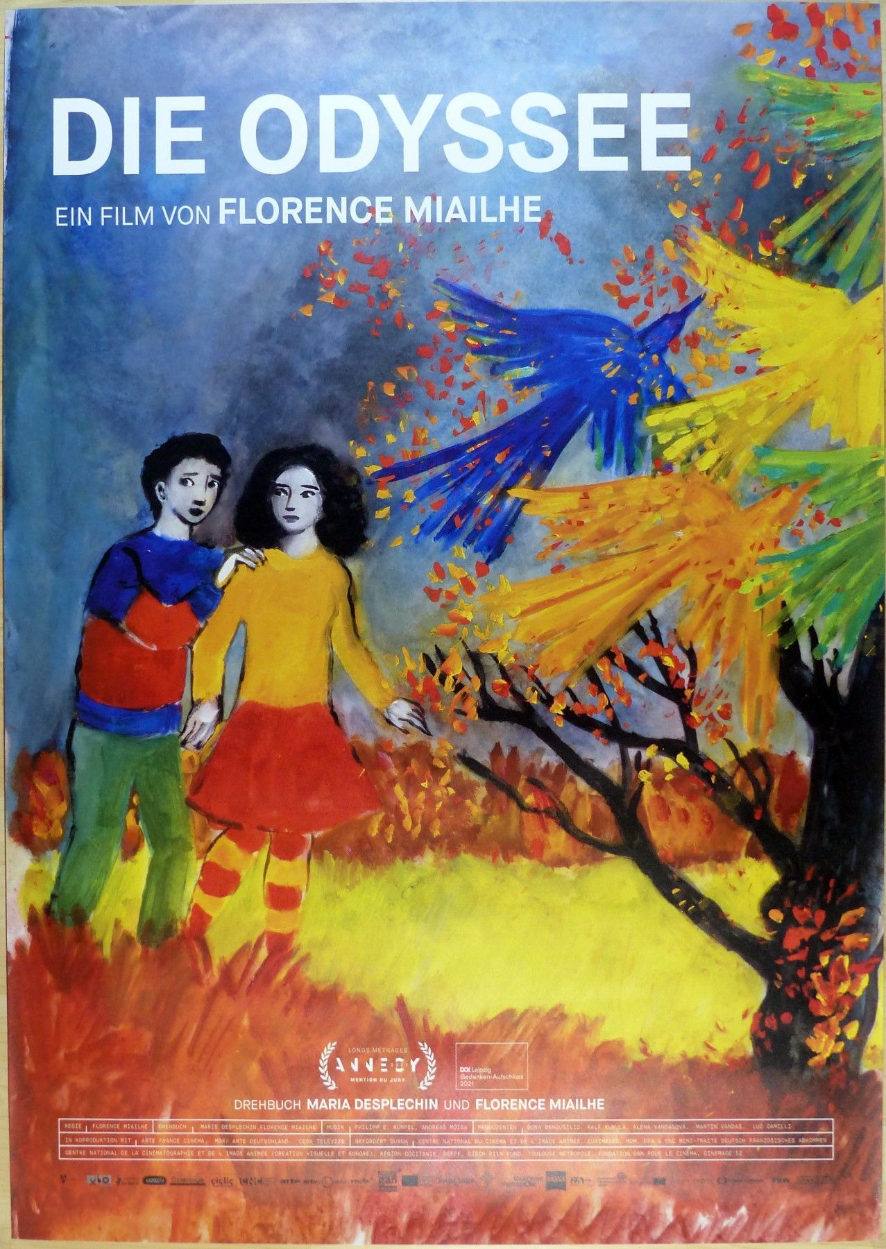 Die Odyssee - Original Kinoplakat A0 - Derya Flechtner, Emilie Lan Dürr ...