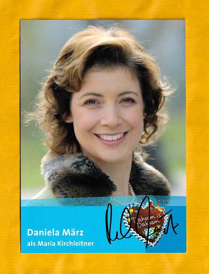 Daniela März (deutsche Schauspielerin - Dahoam is Dahoam ) - persönlich ...
