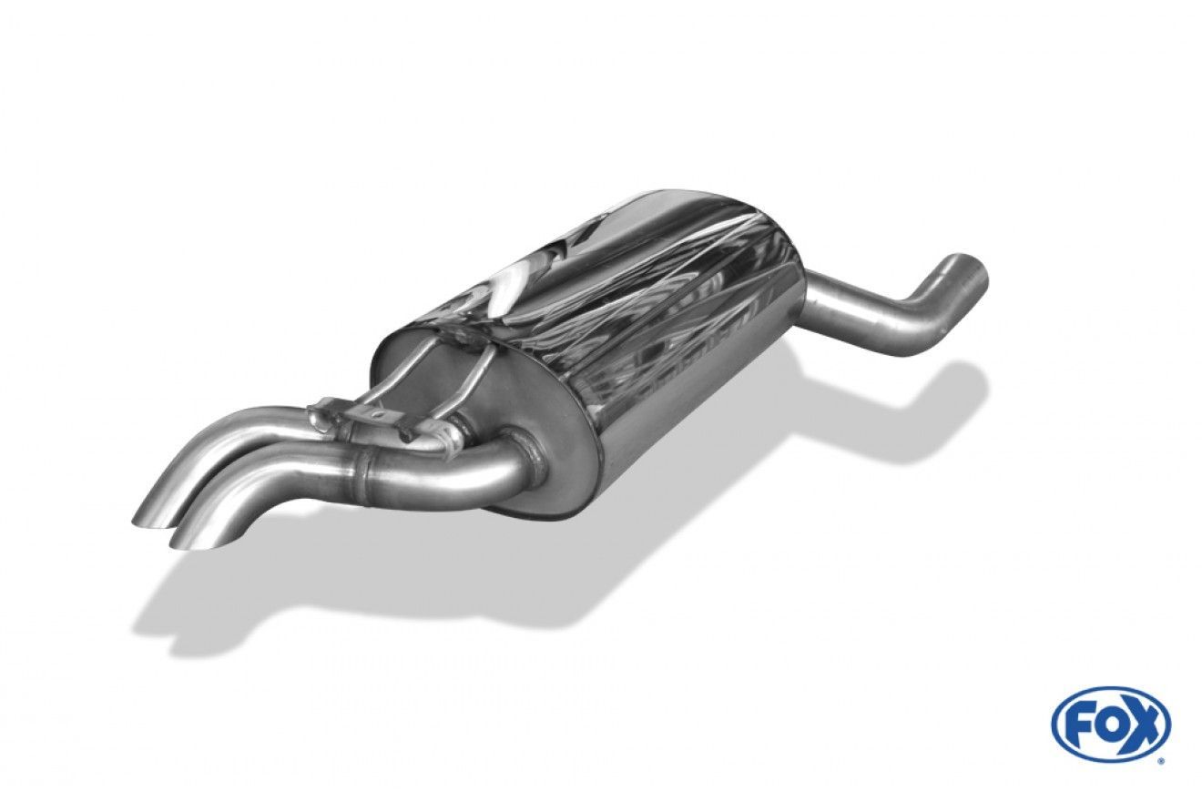 Fox Auspuff Sportauspuff Komplettanlage für Mercedes E-Klasse W124 ...