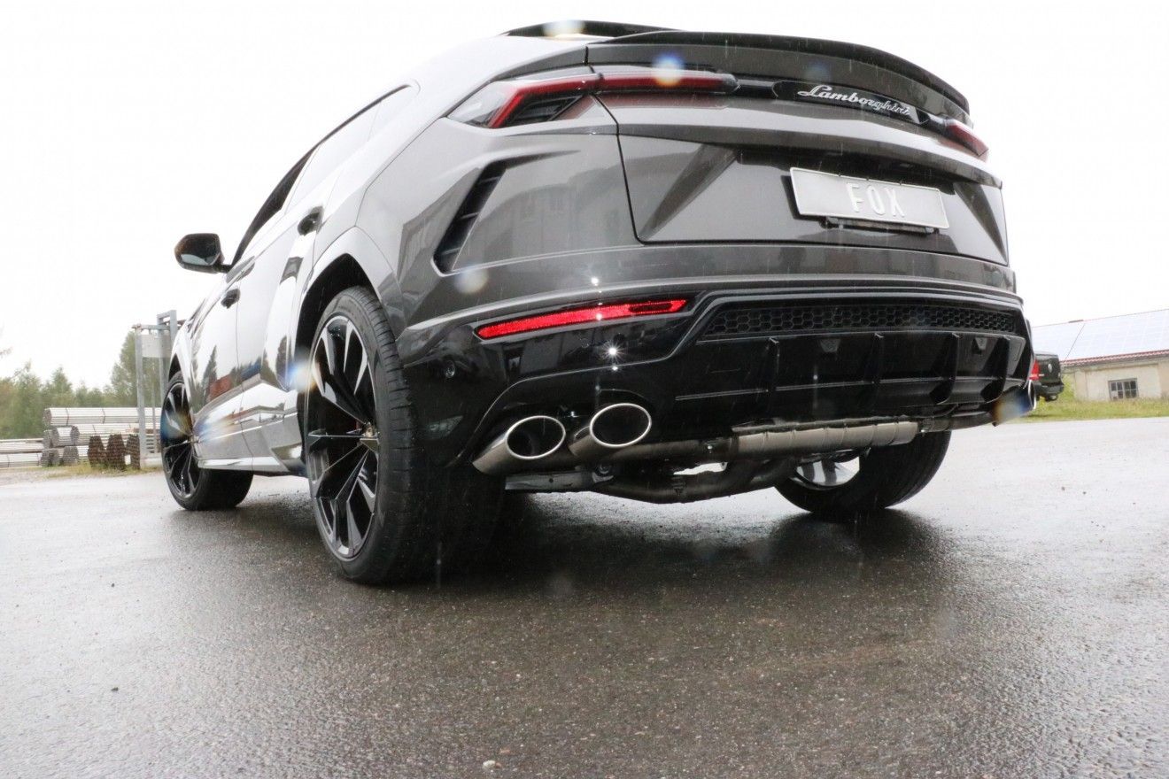 Fox Duplex Auspuff Sportauspuff Endschalldämpfer für Lamborghini Urus 4 ...