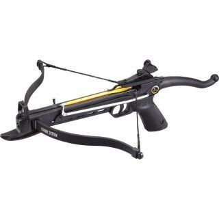 175 fps Recurve-Pistolenarmbrust: 80 lbs Cobra Aluminium in schwarz ...