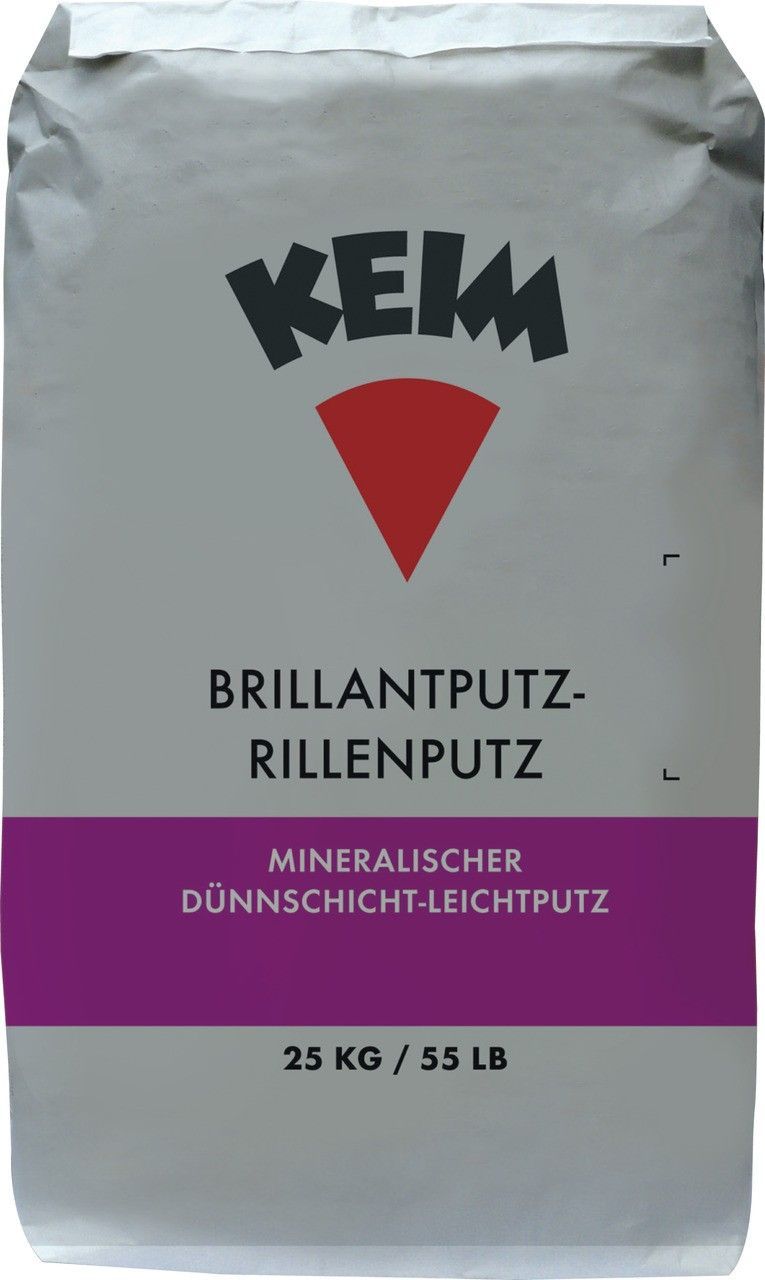 KEIM Brillantputz Rillenputz 25 kg altweiß 9870 kaufen bei Hood.de