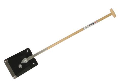 Schaufel mit Eschenholzstiel Arbeitsbreite 23 cm Schippe robust stabil ...