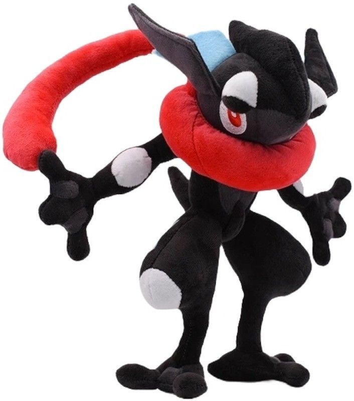 Shiny Greninja Pokemon Kuscheltier Plüschfigur - 30cm große Quajutsu ...
