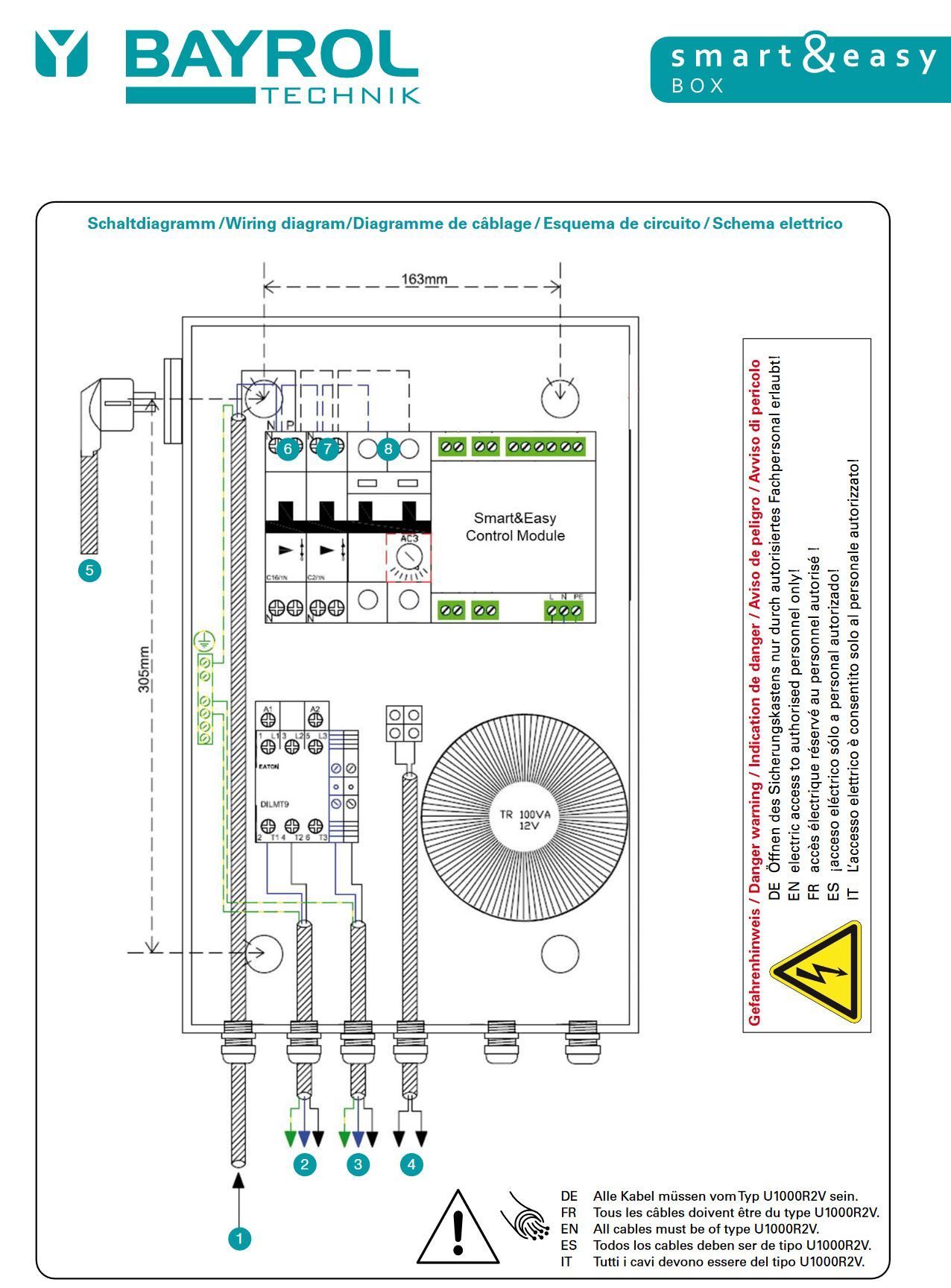 BAYROL Bayrol Smart&Easy Control Box Schaltkasten 191081 schwarz kaufen bei Hood.de