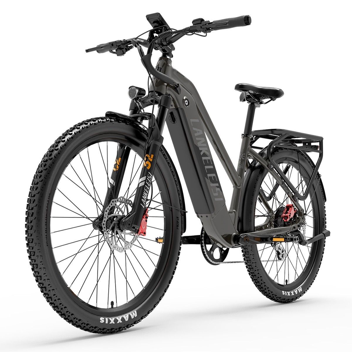 27.5 inch Electric Bike 48/20Ah Range 60-70KM E-Bike Black-Grey kaufen bei Hood.de